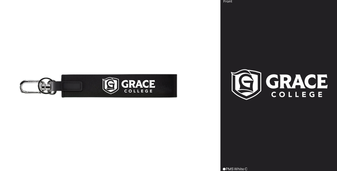 Grace College Wristlet, Black – Grace College Campus Store