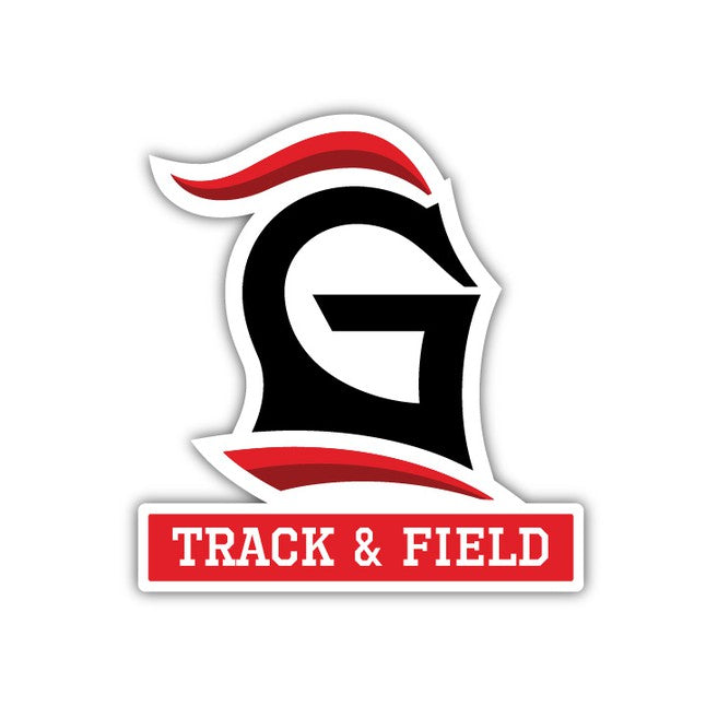 GC TRACK & FIELD decal - M15 - Grace College Campus Store